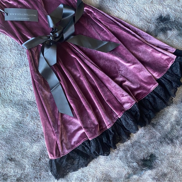 Dolls Kill | Dresses | Dolls Kill Velvet Dress | Poshmark